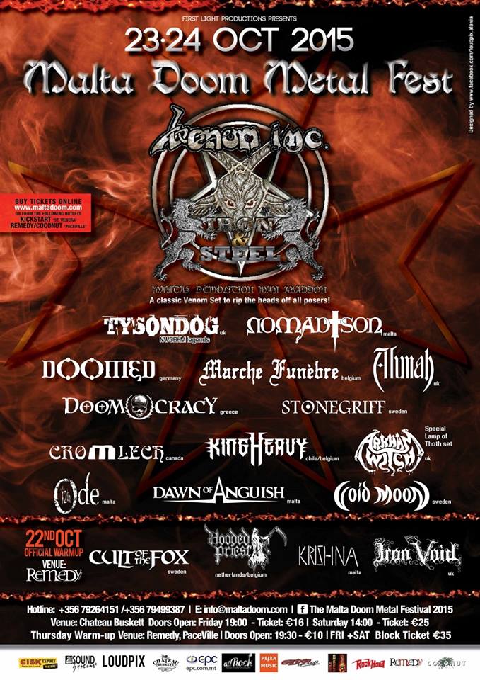 Festival Review: Malta Doom Metal Festival 2015 | Echoes And Dust